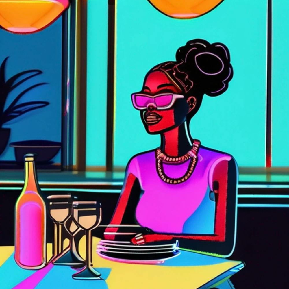 Dining out Art Print by Cor Cor Designs – Fy!