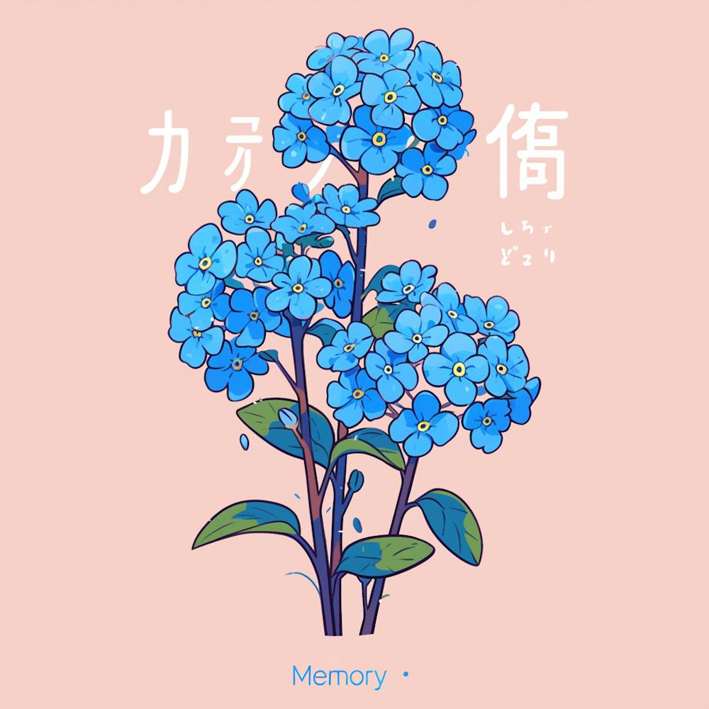"Memory" Forget-Me-Not Art Print by NijiDude26 – Fy!