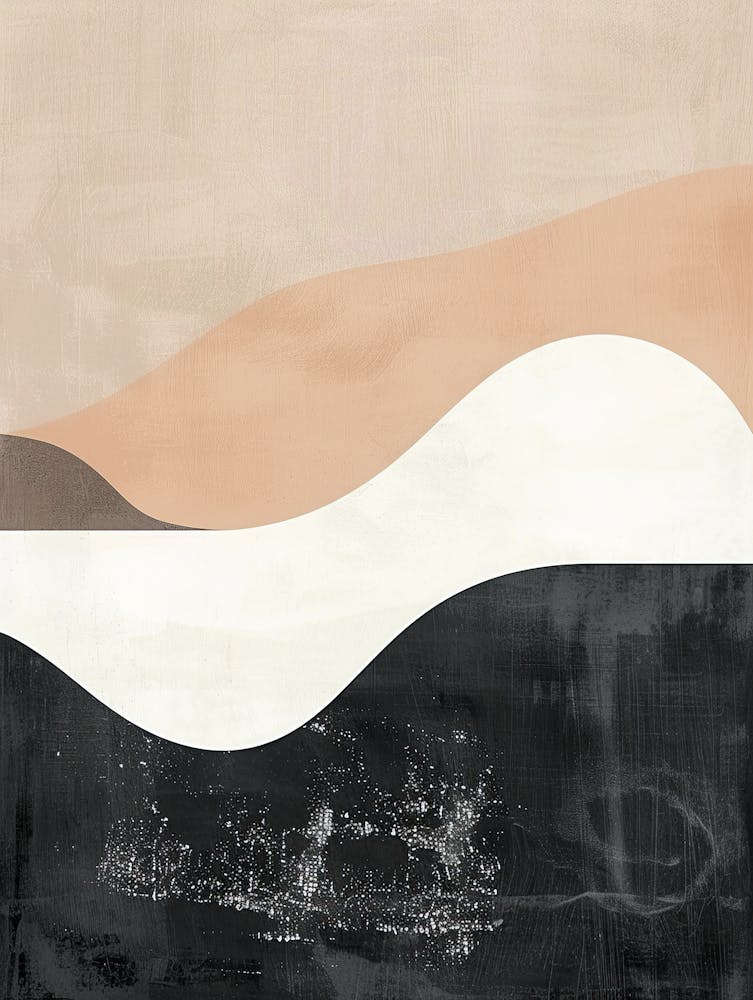 Earthy Fluidity Minimalist Style Art Print by Bauhaus-Syndicate – Fy!