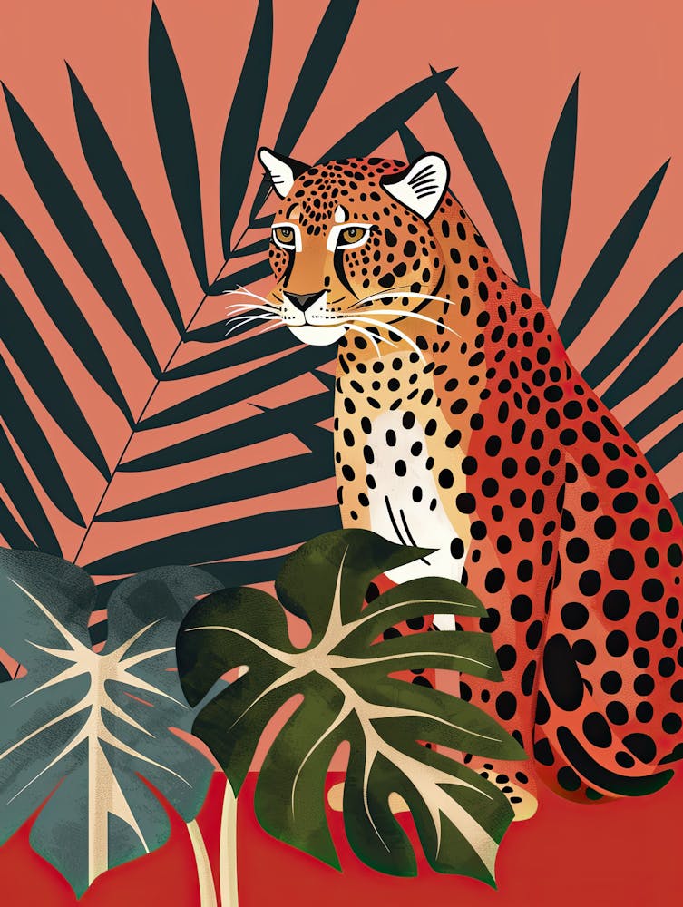 Leopard In The Jungle 67 1 Art Print by Art-Syndicate – Fy!