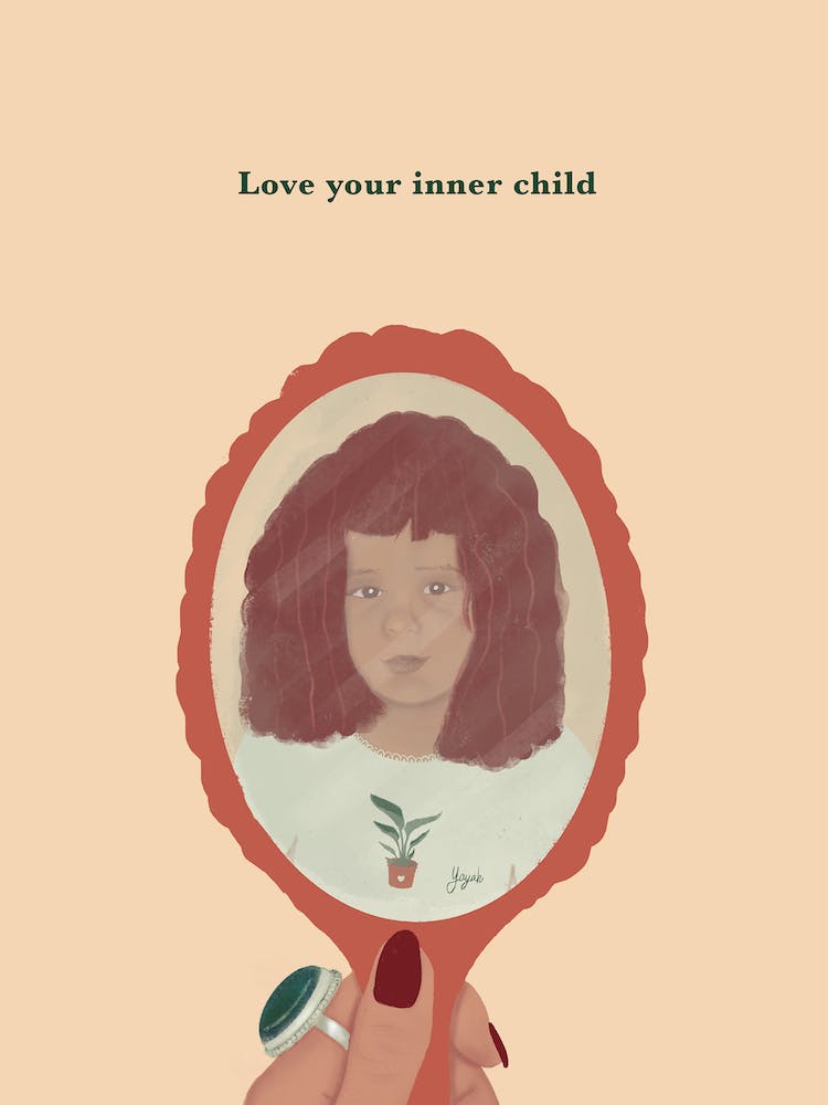 Love Your Inner Child Art Print by Yoyah Heart – Fy!