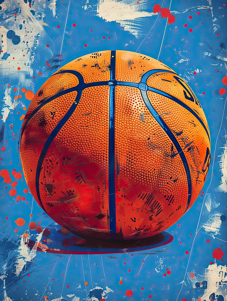 Basketball Ball Poster 9 Art Print by Art-Syndicate – Fy!