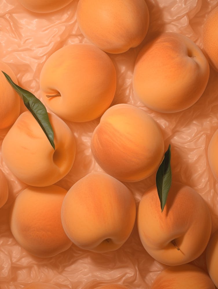 Fuzzy Peaches 6 Art Print by Colourful Harvest – Fy!