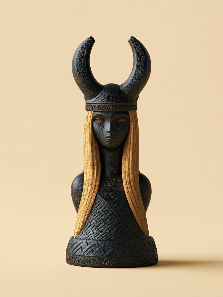 Viking Head, Viking's Chess, Tafl Game Art Print by Art-Syndicate – Fy!