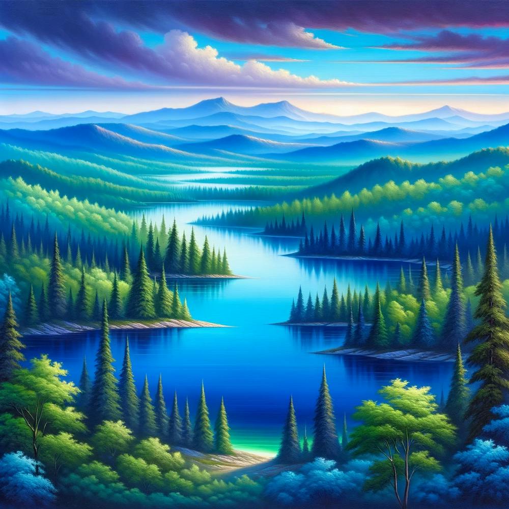 Twilight Serenity 1 Art Print by NZOArts – Fy!