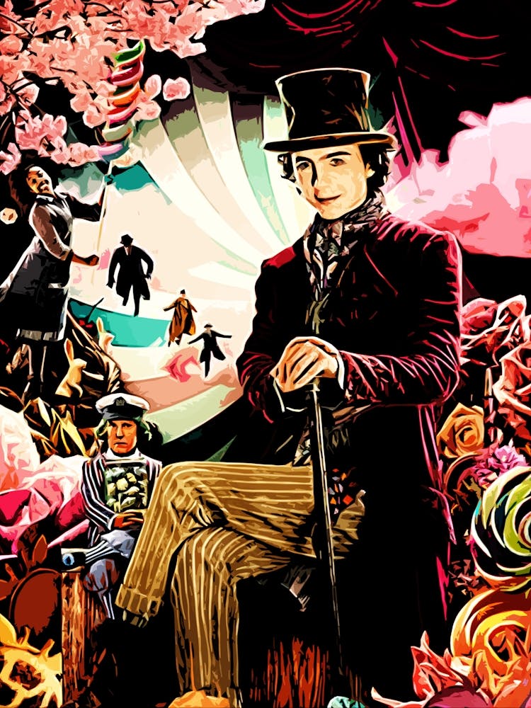 willy wonka movie 2 Art Print by ontoseno – Fy!