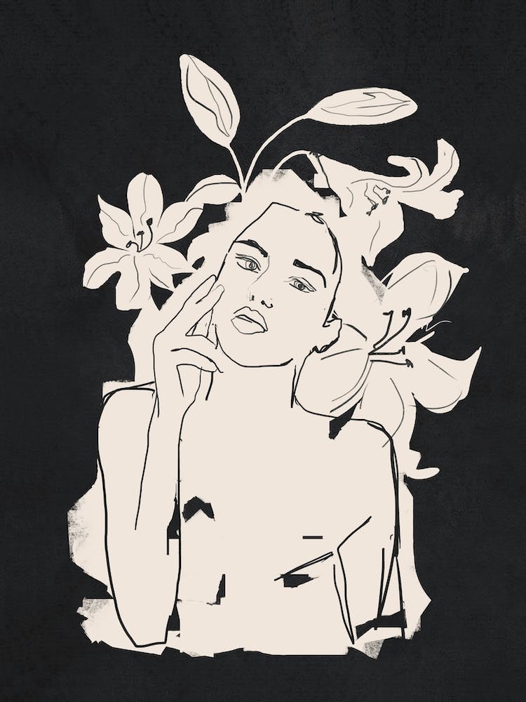 Sense Of Serenity 4 Art Print by Flow Line – Fy!
