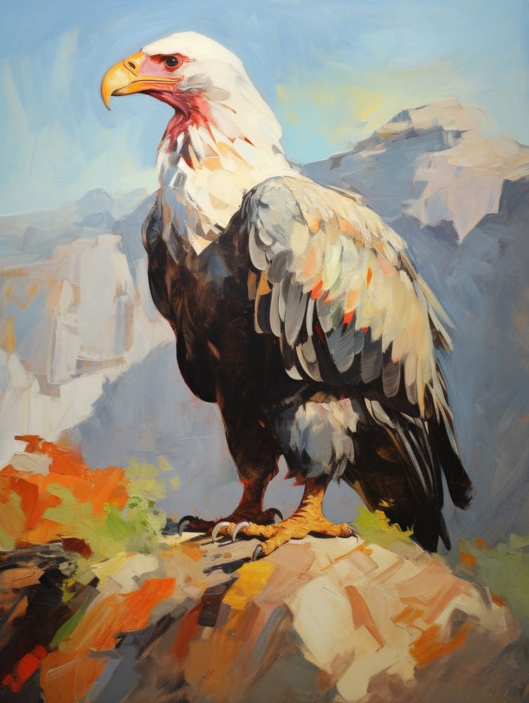 Bird Painting California Condor 3 Art Print by Feathered Muse – Fy!