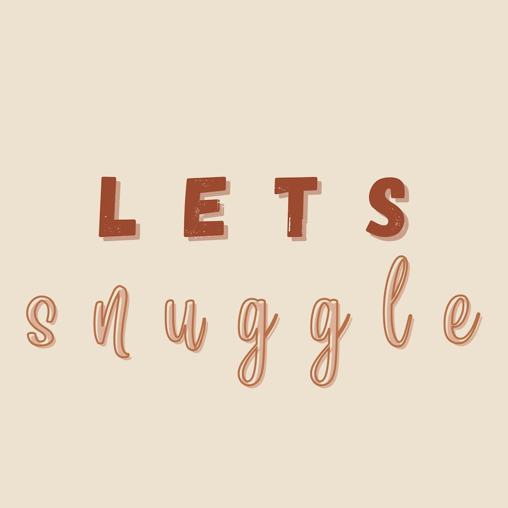 Lets Snuggle Art Print by Be Creative Arts – Fy!
