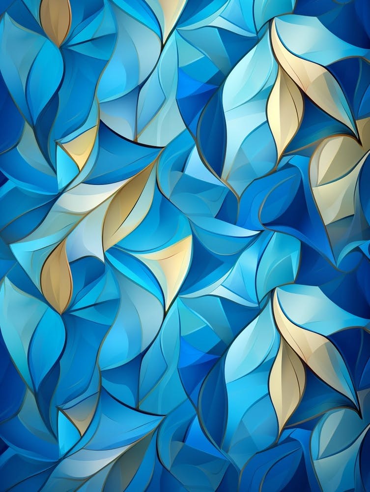 Tessellation Abstract Geometric 11 Art Print by Abstract Art ...