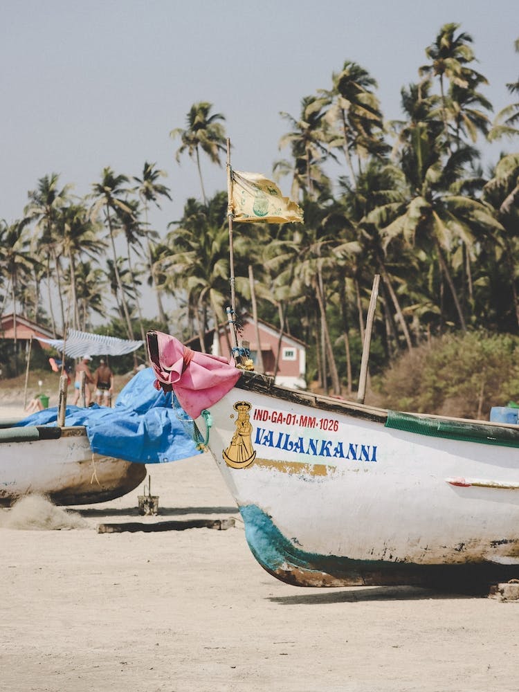 Goan Fishing Boats Art Print by Victoria Frost – Fy!