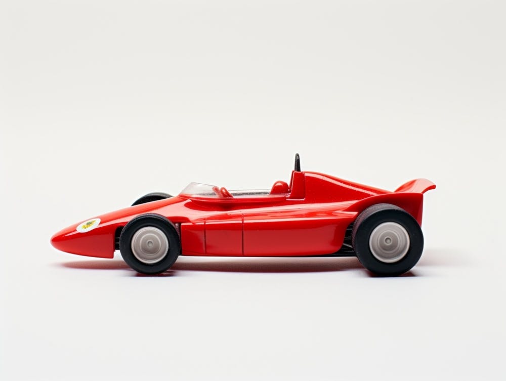 Toy Car Red Race Car Art Print by Scribble Studio – Fy!