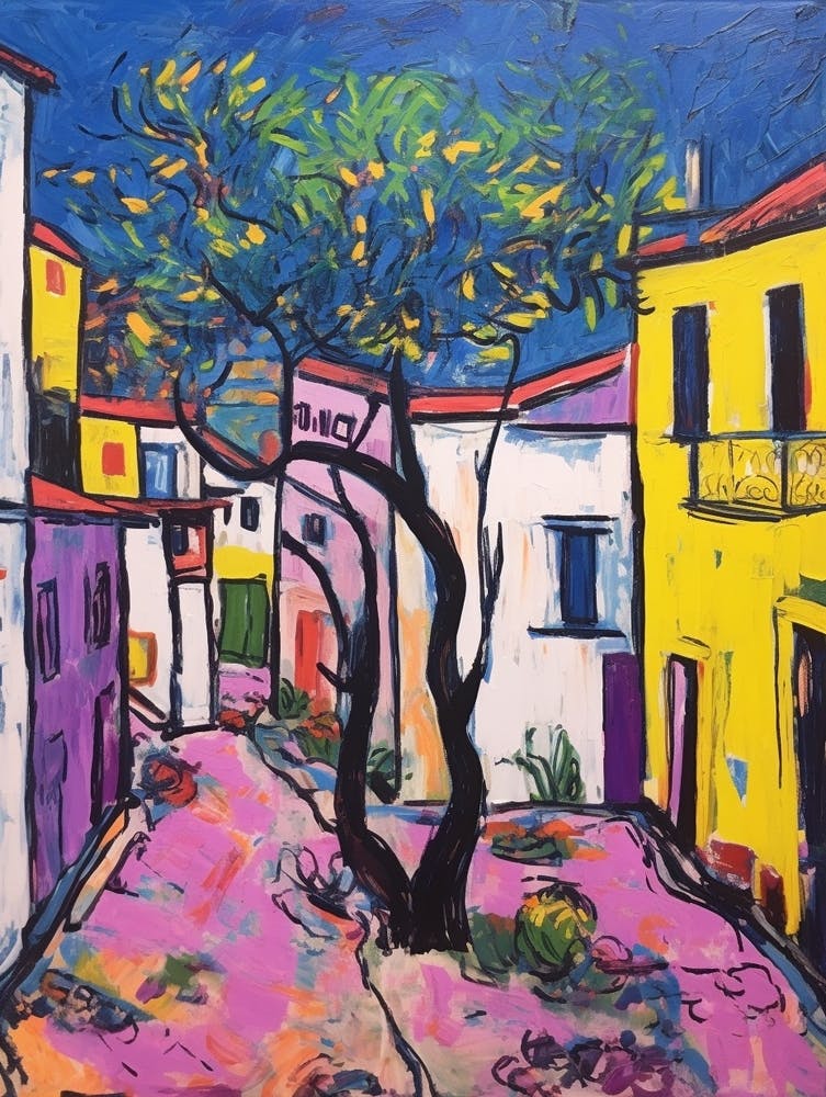 Parma Italy 1 Fauvist Painting Art Print by MedArt – Fy!