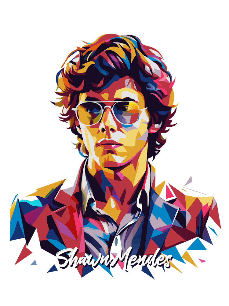 Shawn Mendes 02 Art Print by Vectorartnesia – Fy!
