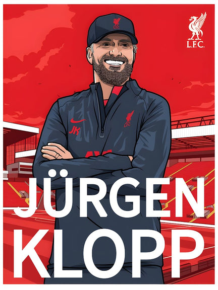 Liverpool Jugen Klopp Art Print by IslaNovella – Fy!