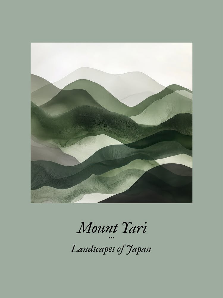 Landscapes Of Japan Mount Yari Art Print by Hue Horizons Art Prints – Fy!