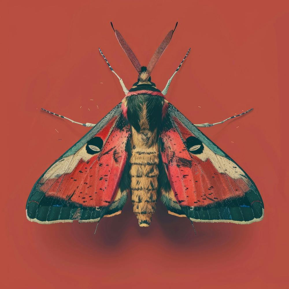 Moth illustration 4 Art Print by Moving Clouds Art – Fy!