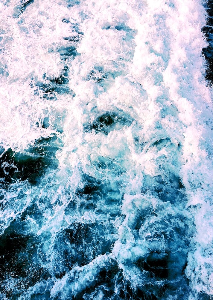 Huntington Beach Waves Art Print by Artemis Rose – Fy!