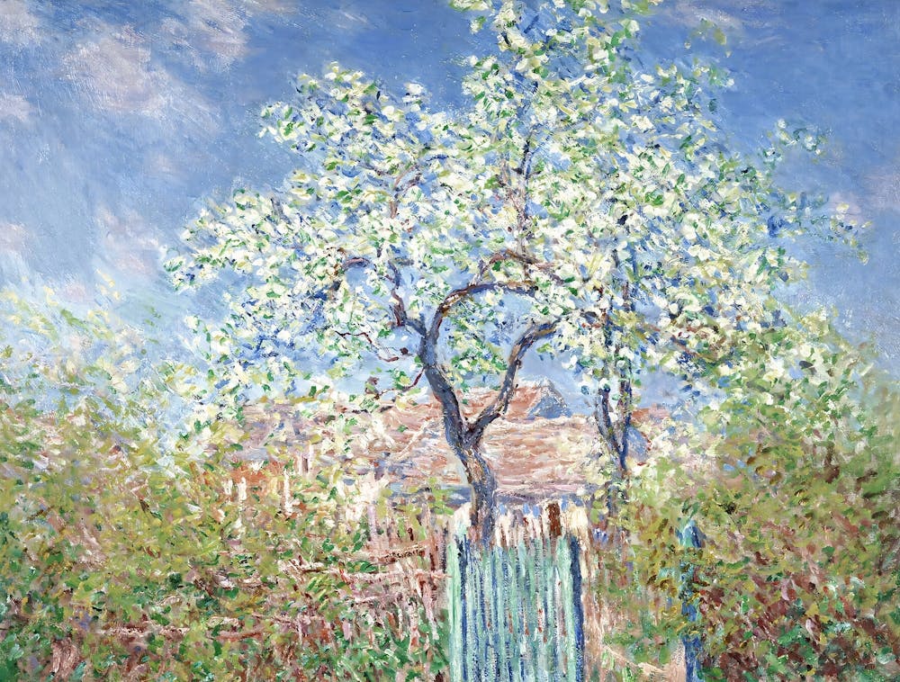 Claude Monet - Apple Tree Art Print by Fy!