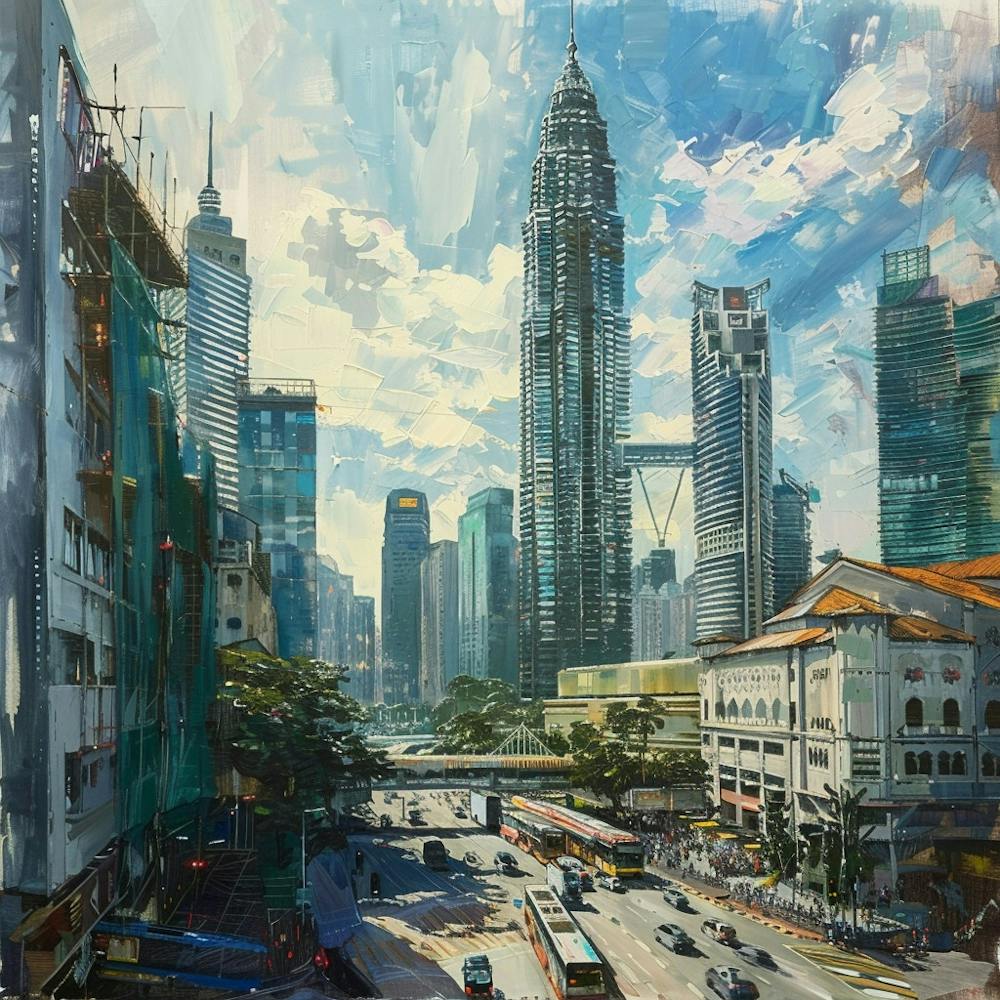 Petronas Towers 1 Art Print by ThatWorksMedia – Fy!