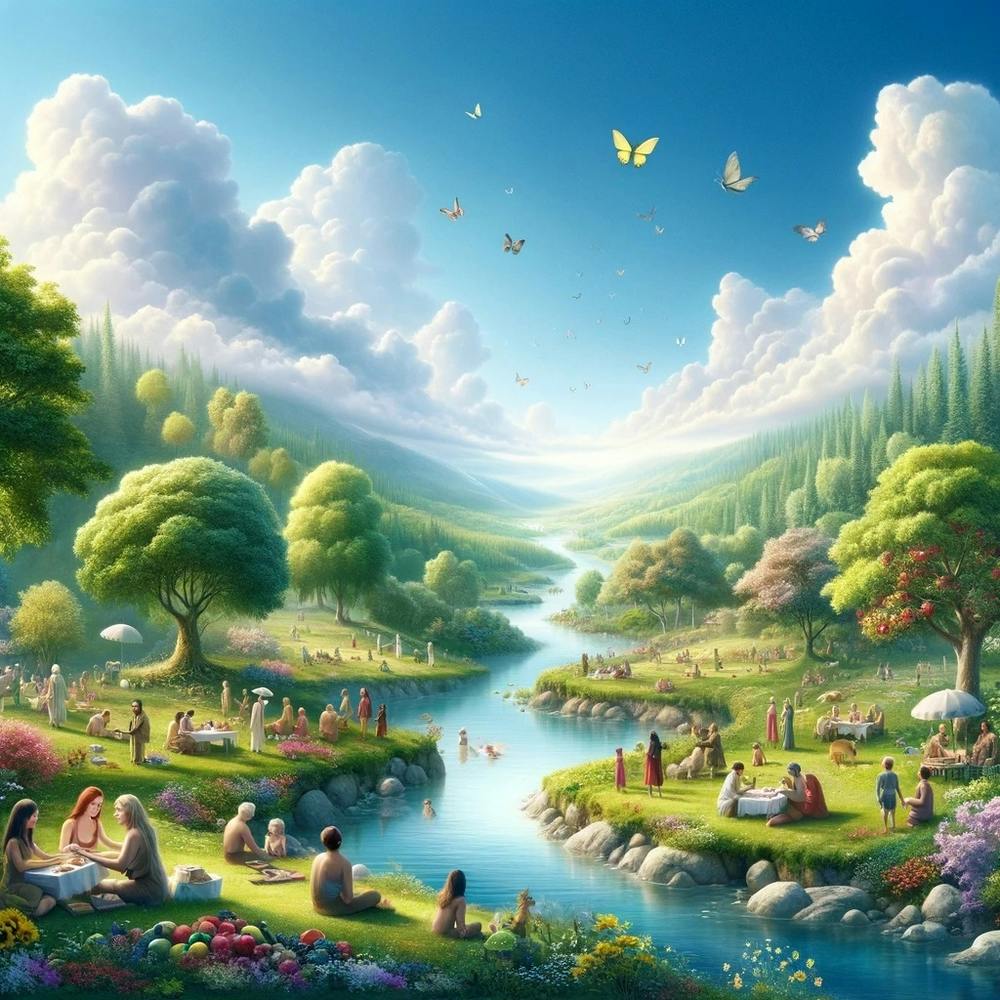 A World Without - Cartoon Art Print by Fy!
