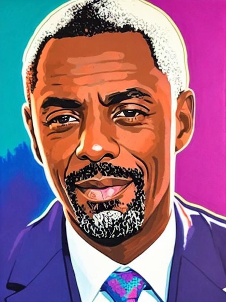 Idris Elba Pop Movies Art Movies Art Print by Lights Camera Action – Fy!