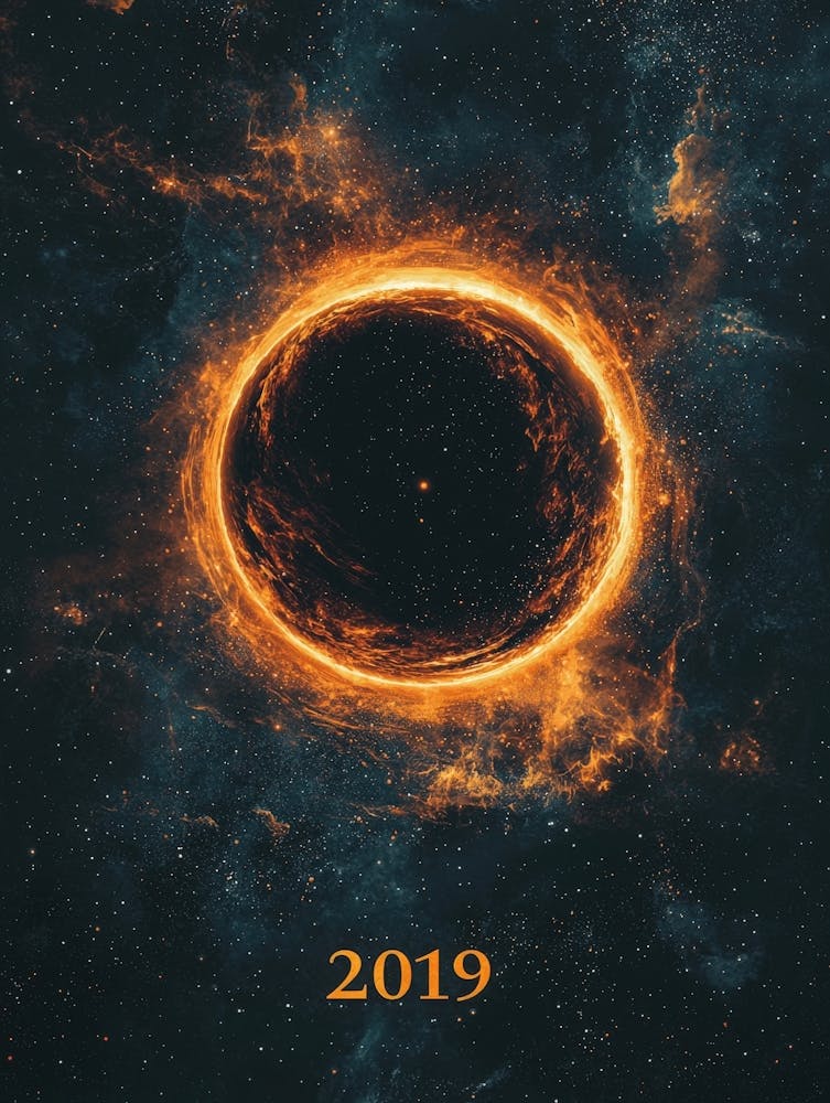 Aihrgdesign A Cosmic Science Poster Celebrating The First Eve 485b0fd7 ...