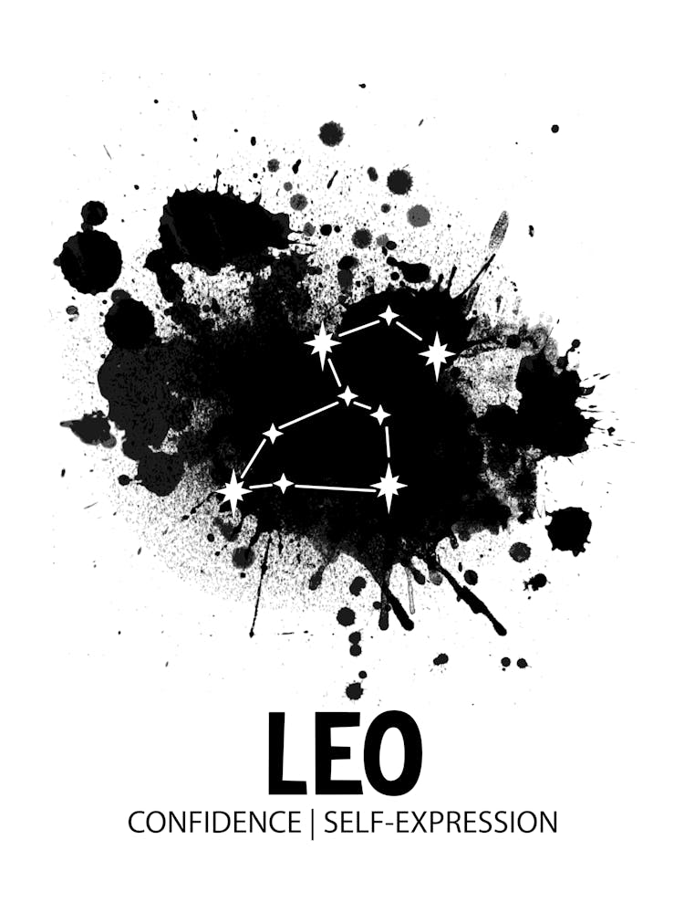 Leo Personality Art Print by Panda Zen Studios – Fy!