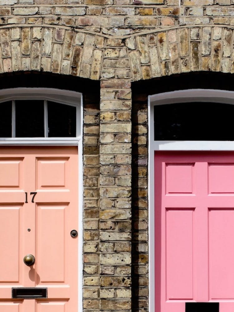 Pastel Doors Art Print by Shady Prints – Fy!