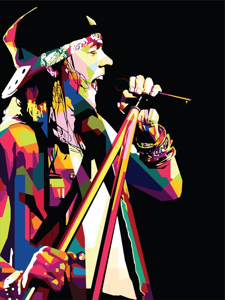 Axl Rose Pop Art Art Print by Amex design – Fy!