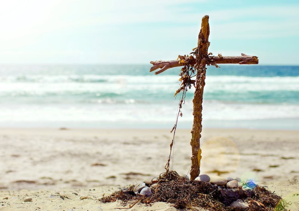 Ocean Cross Art Print by Sherman Photography – Fy!