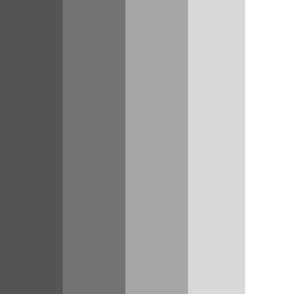 Grey And White Color Palette Art Print by Waqas 1 – Fy!