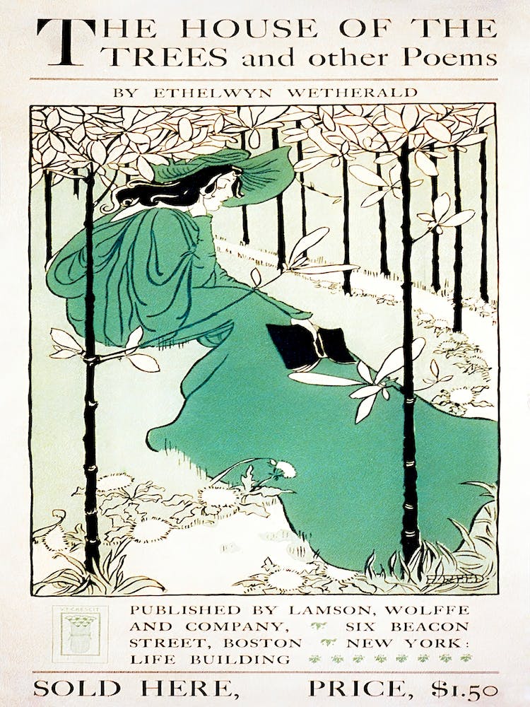 The House Of The Trees, Ethel Reed Art Print by Fy! Classic Art Prints ...