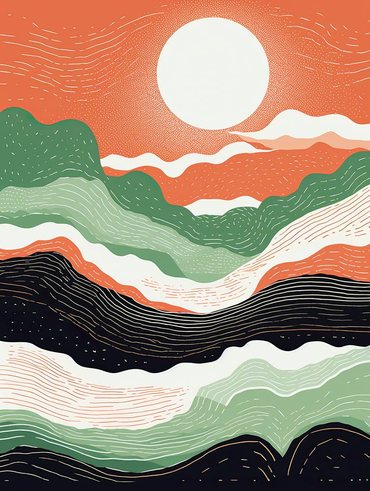 Vintage Visionaries; Abstract Risograph Chronicles Art Print by Art ...