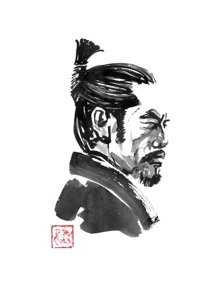 Shogun Lord Art Print by Pechane Sumie – Fy!