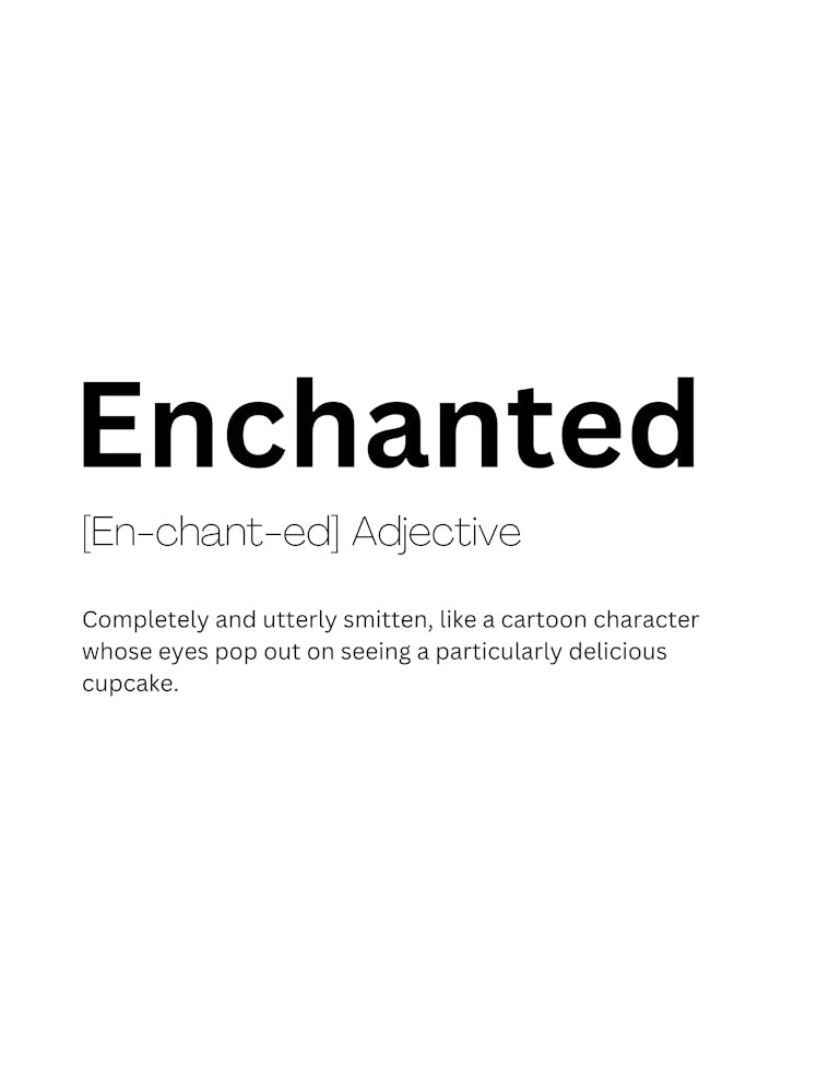 Enchanted Definition Meaning 1 Art Print by Kaigozen – Fy!