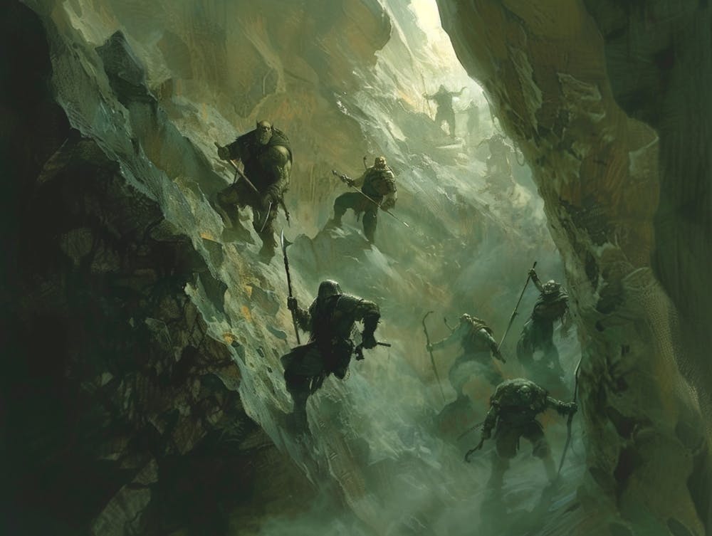 A Painting, An Illustration, Dnd Art, Mtg Art, Lord Of The Rings, An ...