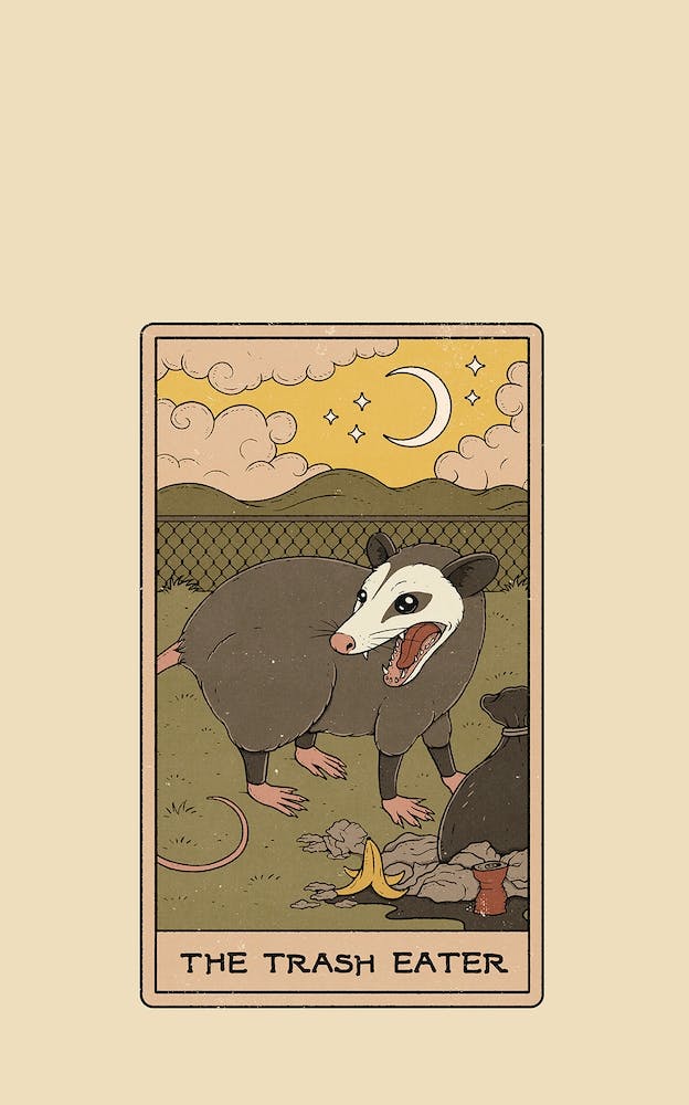 The Trash Eater Art Print by Thiago Corrêa – Fy!