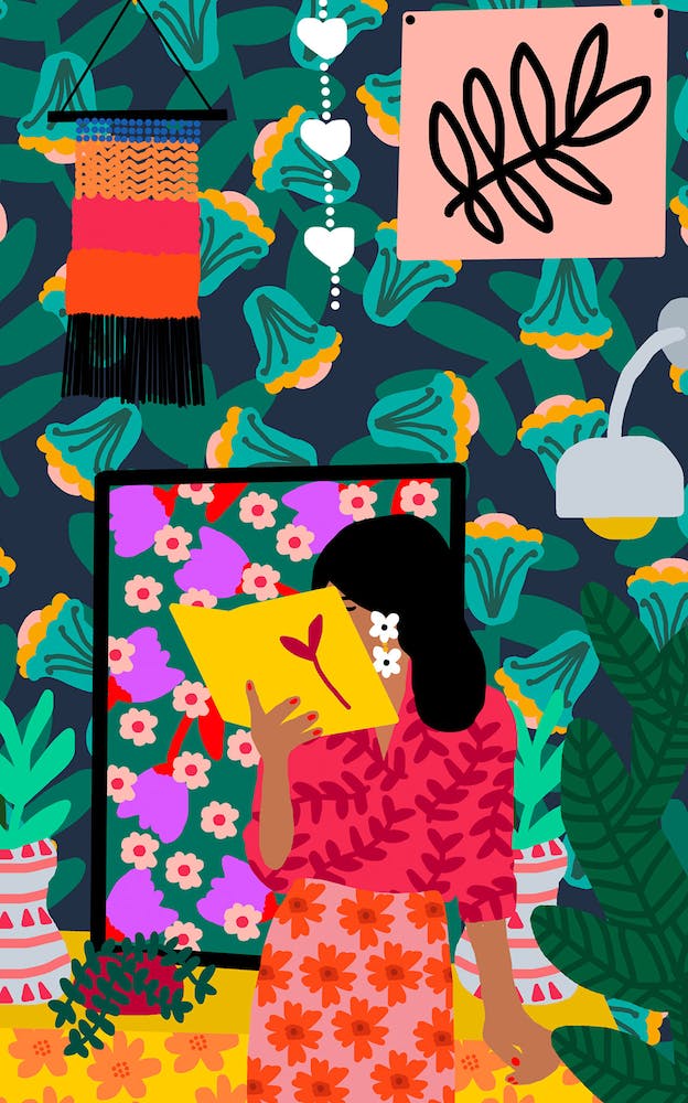 Reading All Day Art Print by Studio Grand-Père – Fy!