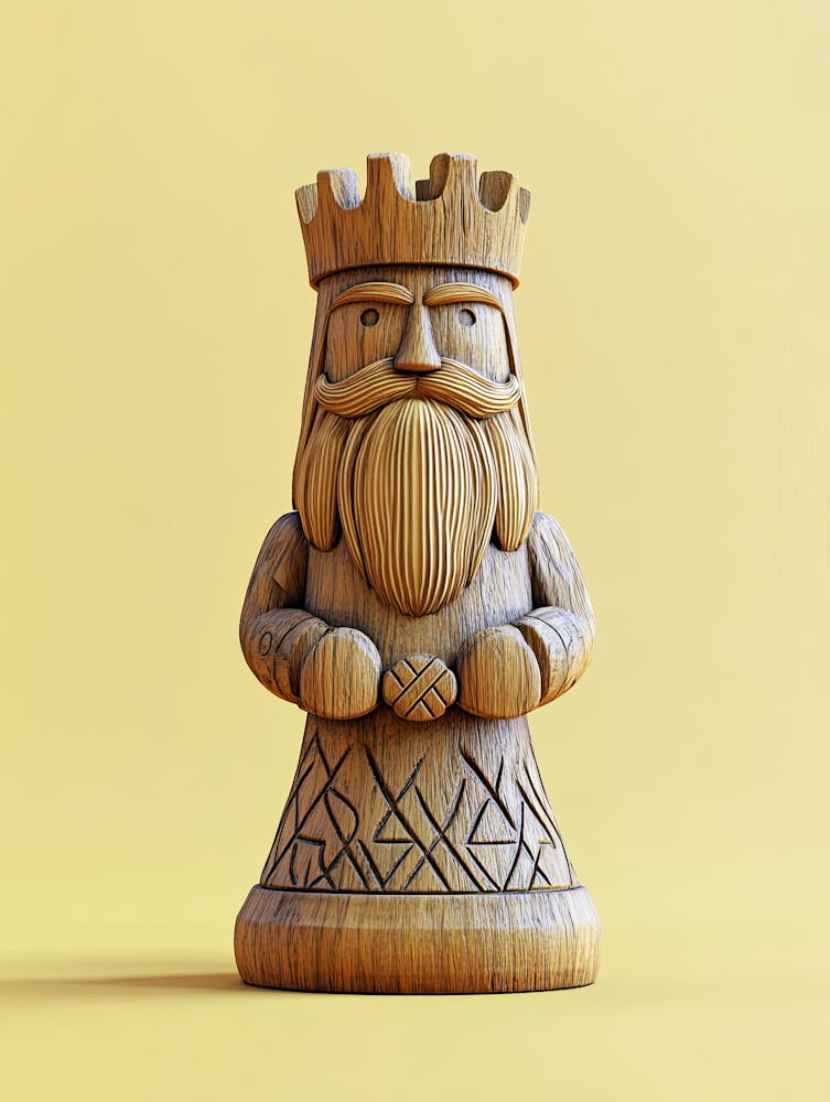 King Of Kings, Viking's Chess, Tafl Game 2 Art Print by Art-Syndicate – Fy!
