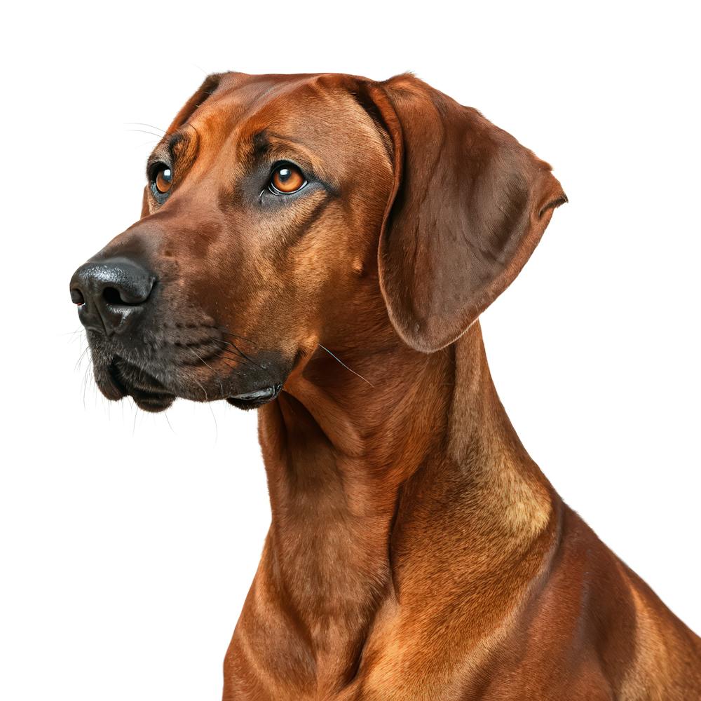 Rhodesian Ridgeback Dog Portrait Art Print by onscreengraphics – Fy!