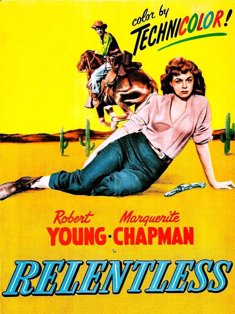 Relentless, Movie Poster Art Print by Vintage Spirit – Fy!
