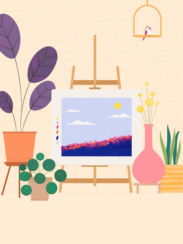 Calm Still Life Art Print by Ankita Bhasme – Fy!