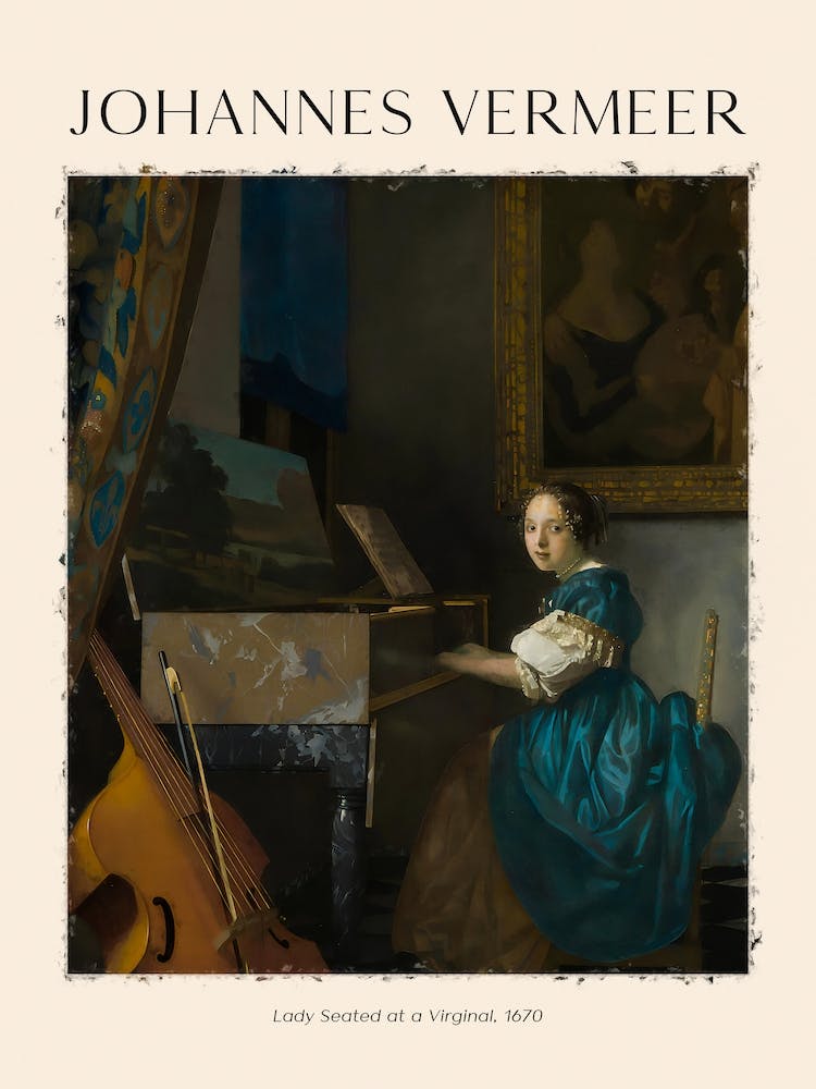 Johannes Vermeer 4 Art Print by Print Rocker – Fy!