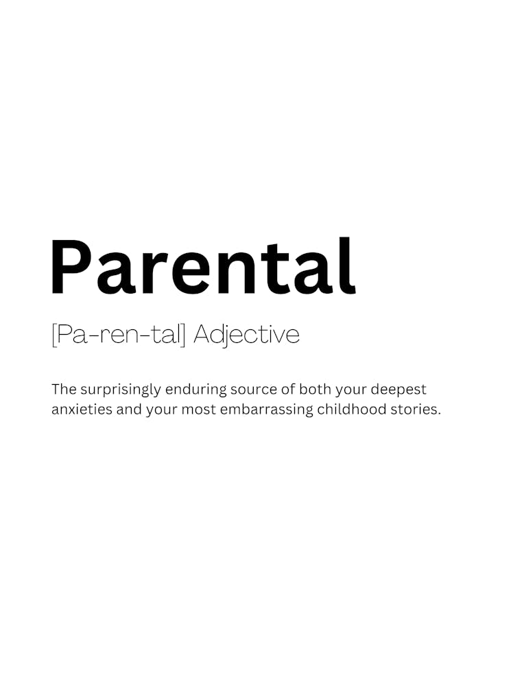 Parental Definition Meaning Art Print by Kaigozen – Fy!