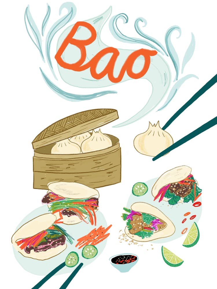 Bao Art Print by Laura Barnes – Fy!