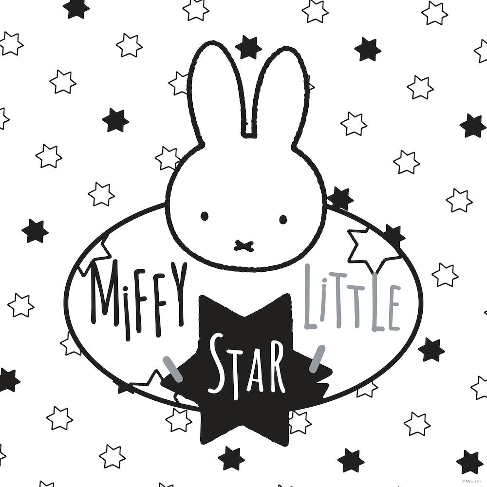 Miffy Little Star Square Art Print by Miffy Art Prints and Posters – Fy!