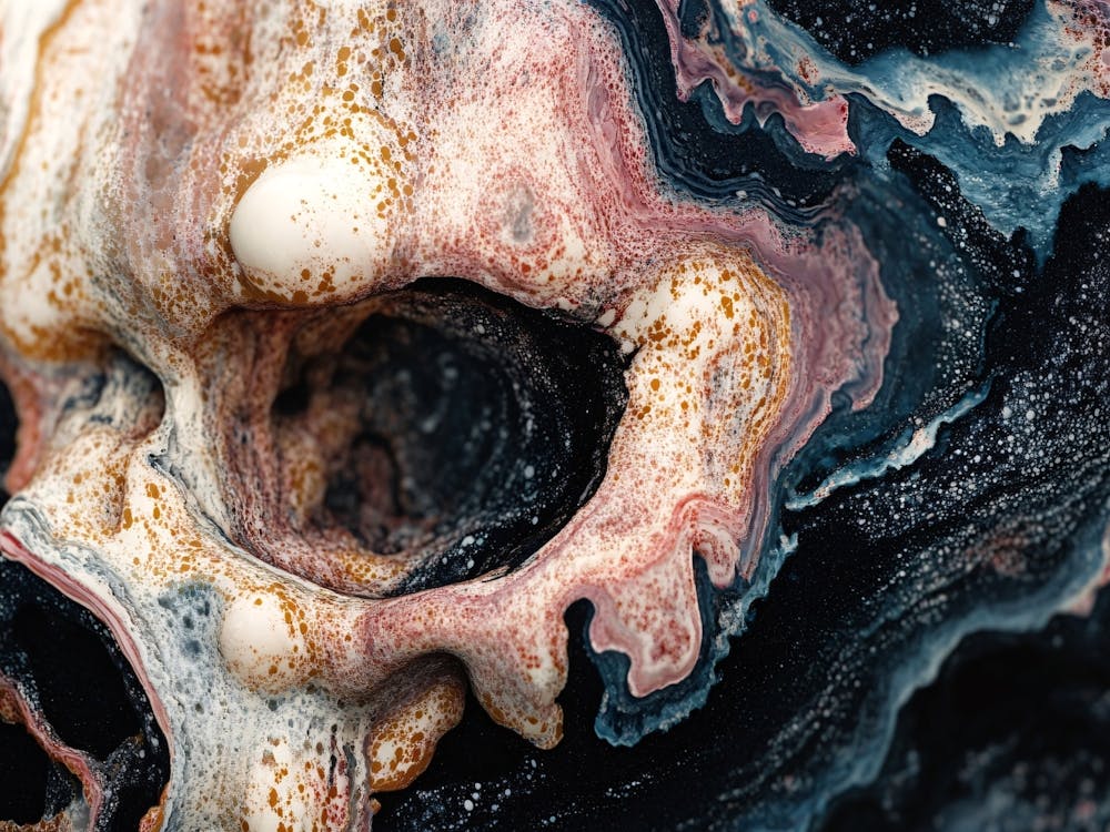 Skull Of A Stone Age Man Art Print by ThatWorksMedia – Fy!