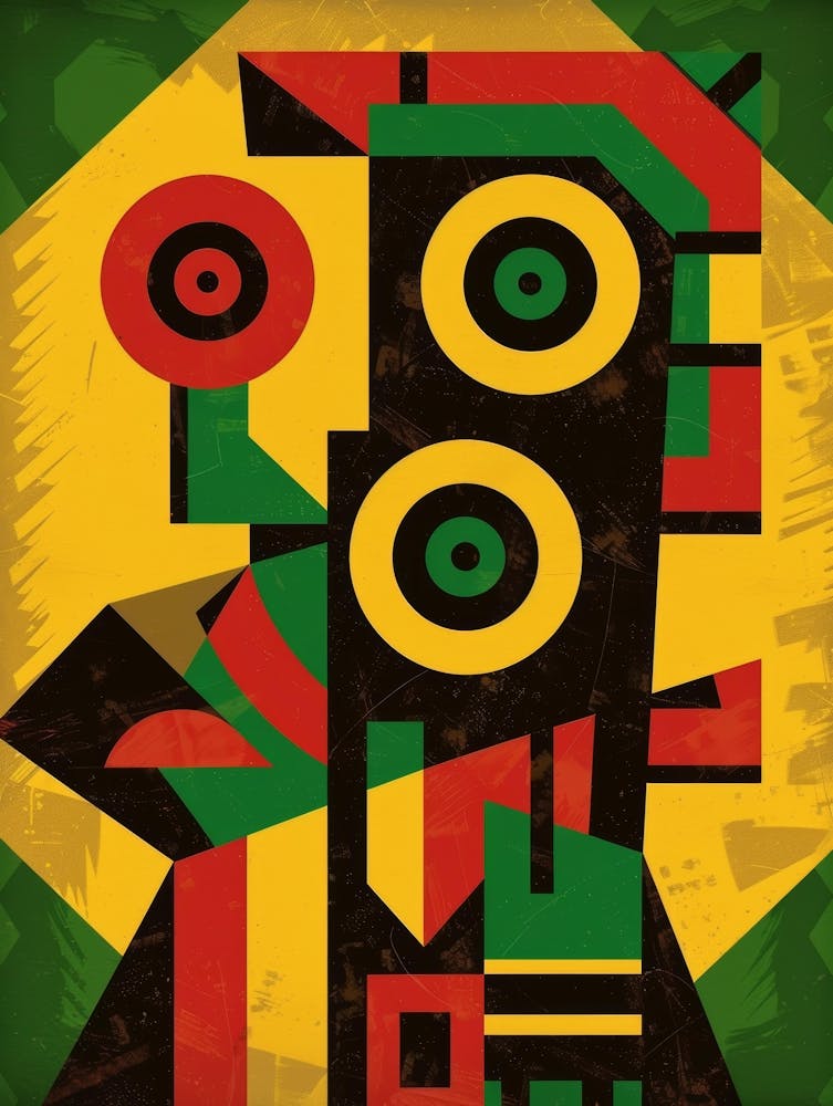 Rasta Art Art Print by Moving Clouds Art – Fy!