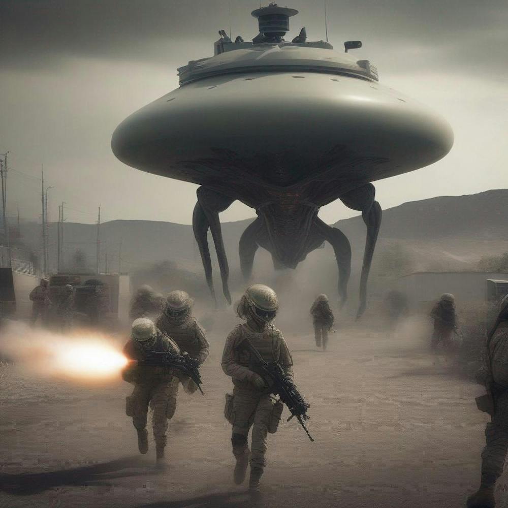 Alien Invasion Art Print by Serbio – Fy!